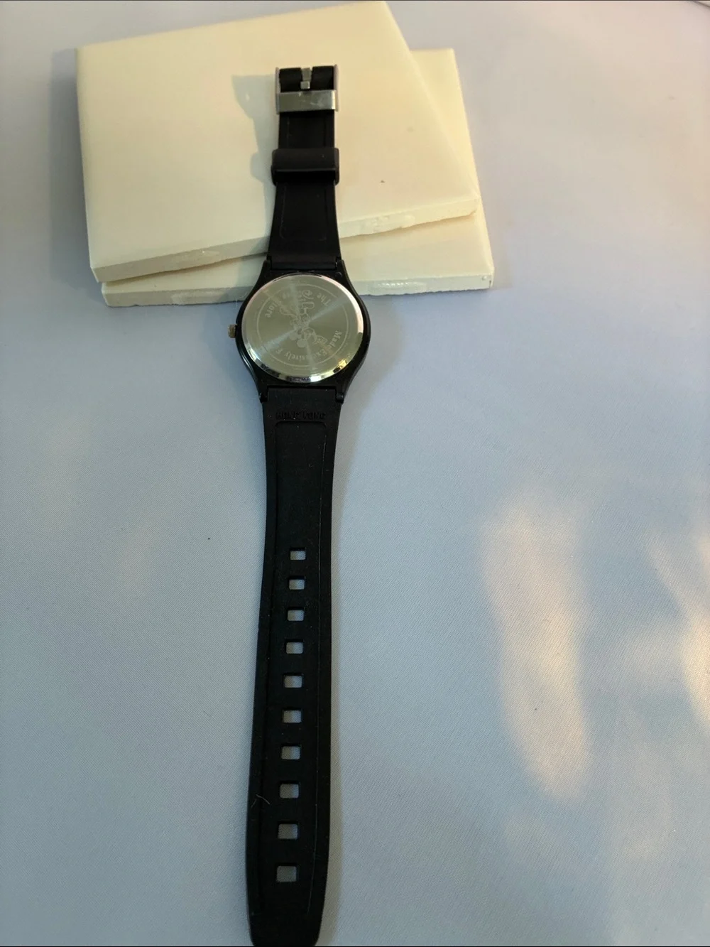 Disney | Accessories | Disney Kids Black Watch With Blue Cartoon Dial ...